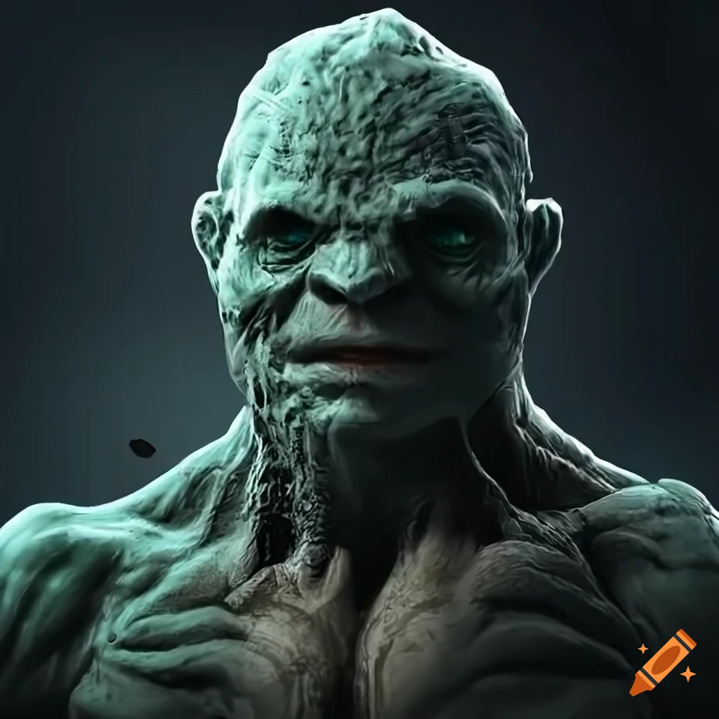 Ancient male earth elemental on Craiyon