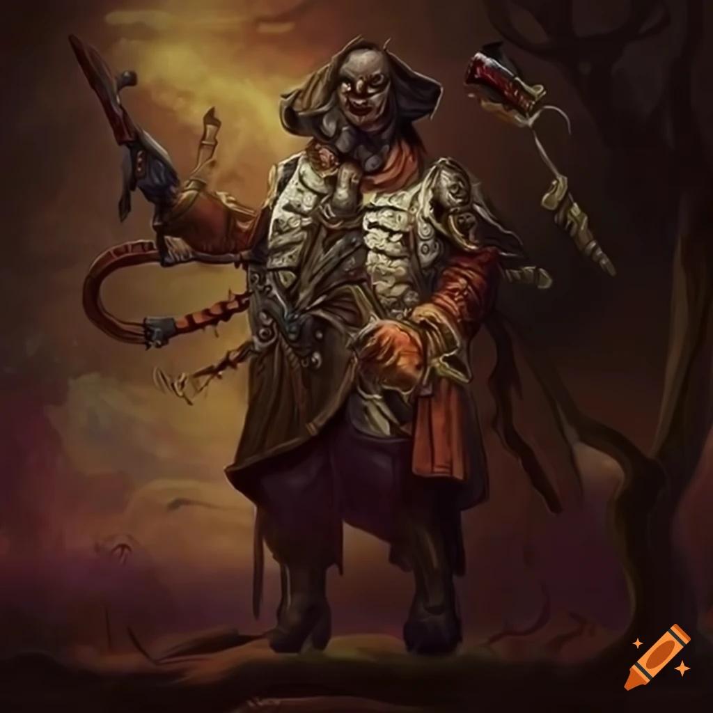 Otherworldly and detailed painting of eldritch-inspired firearms on Craiyon