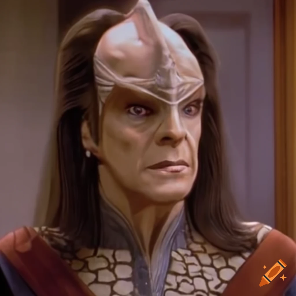 The cardassian silaran prin on Craiyon