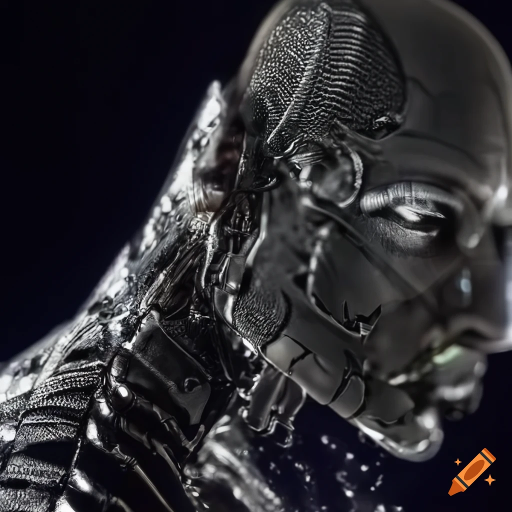 Cyborg concept art on Craiyon