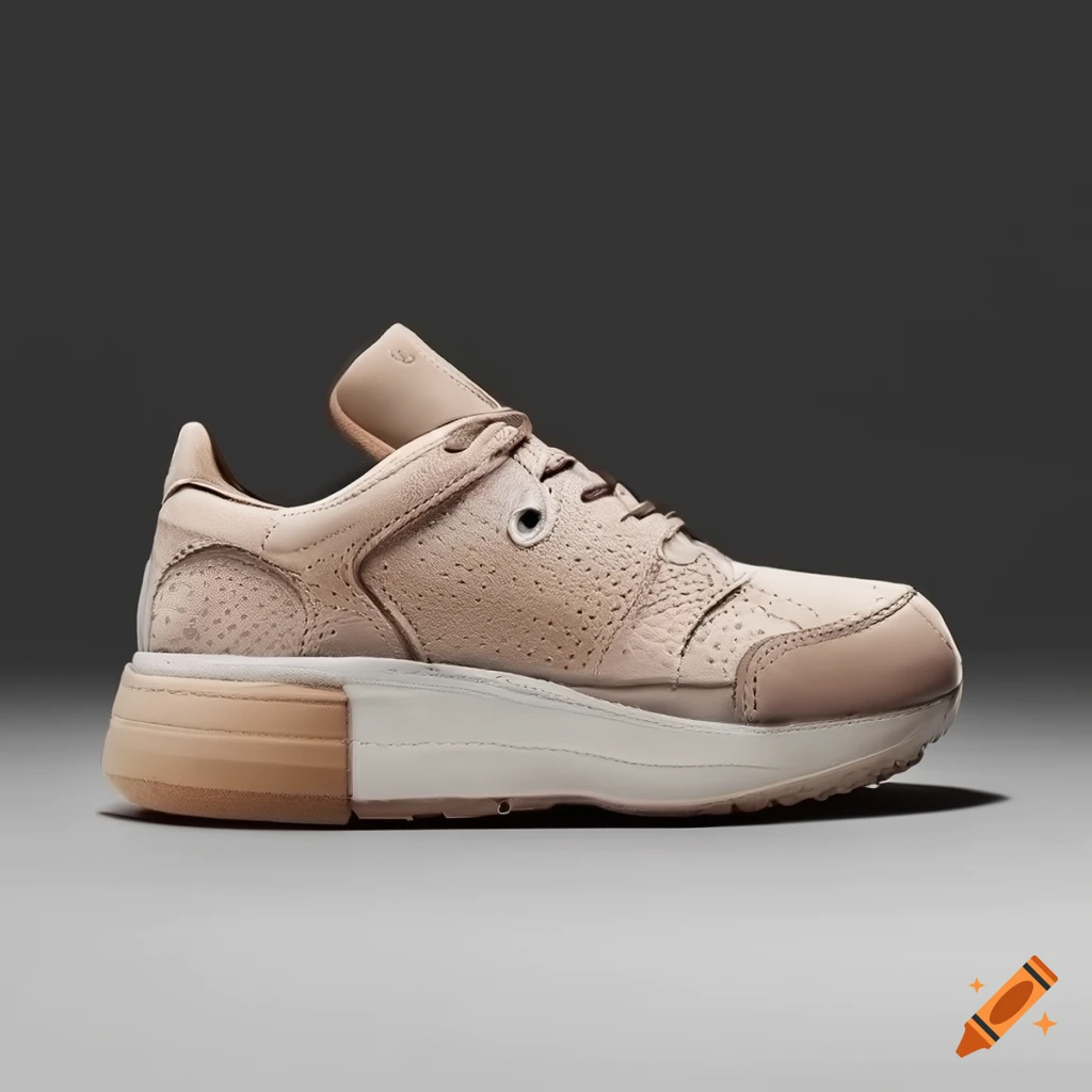 Stylish sneakers with a minimalist design on Craiyon
