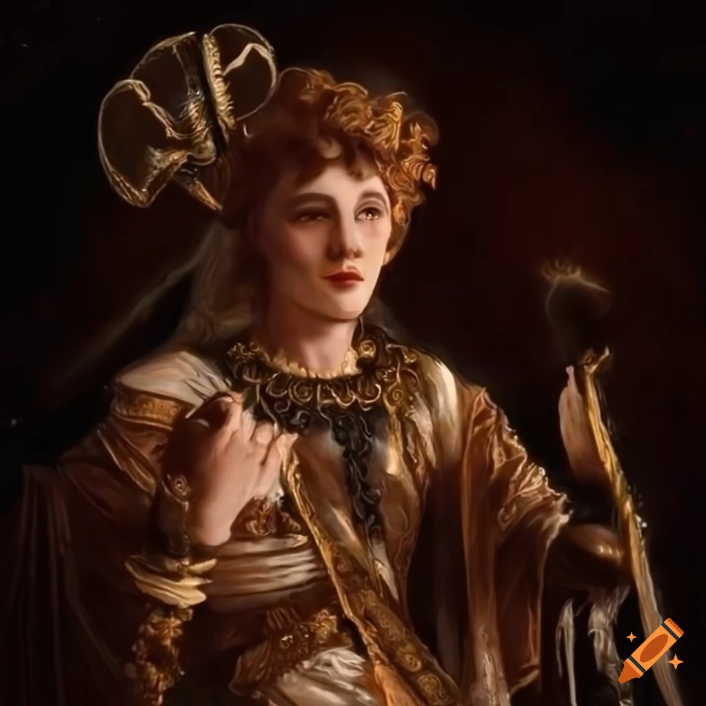 Oberon character from midsummer night's dream on Craiyon