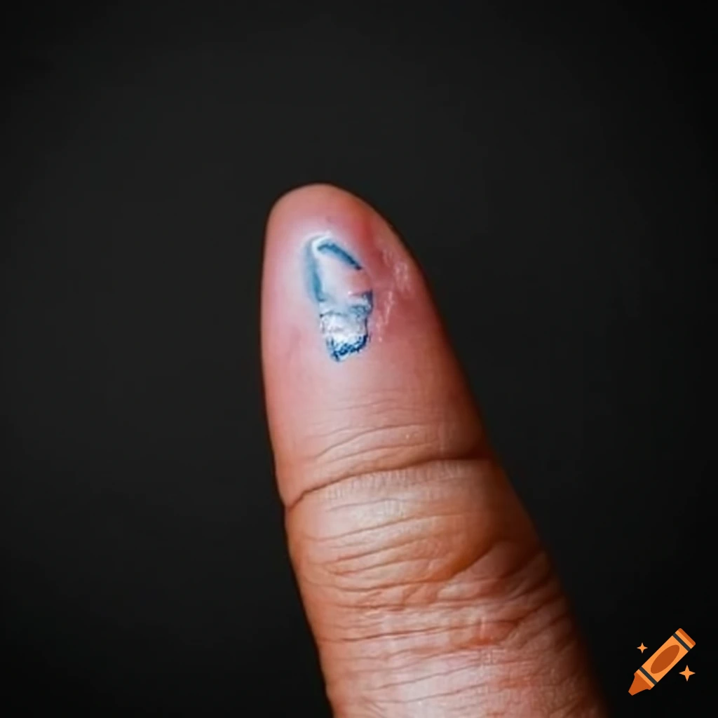 Pinkie finger on Craiyon