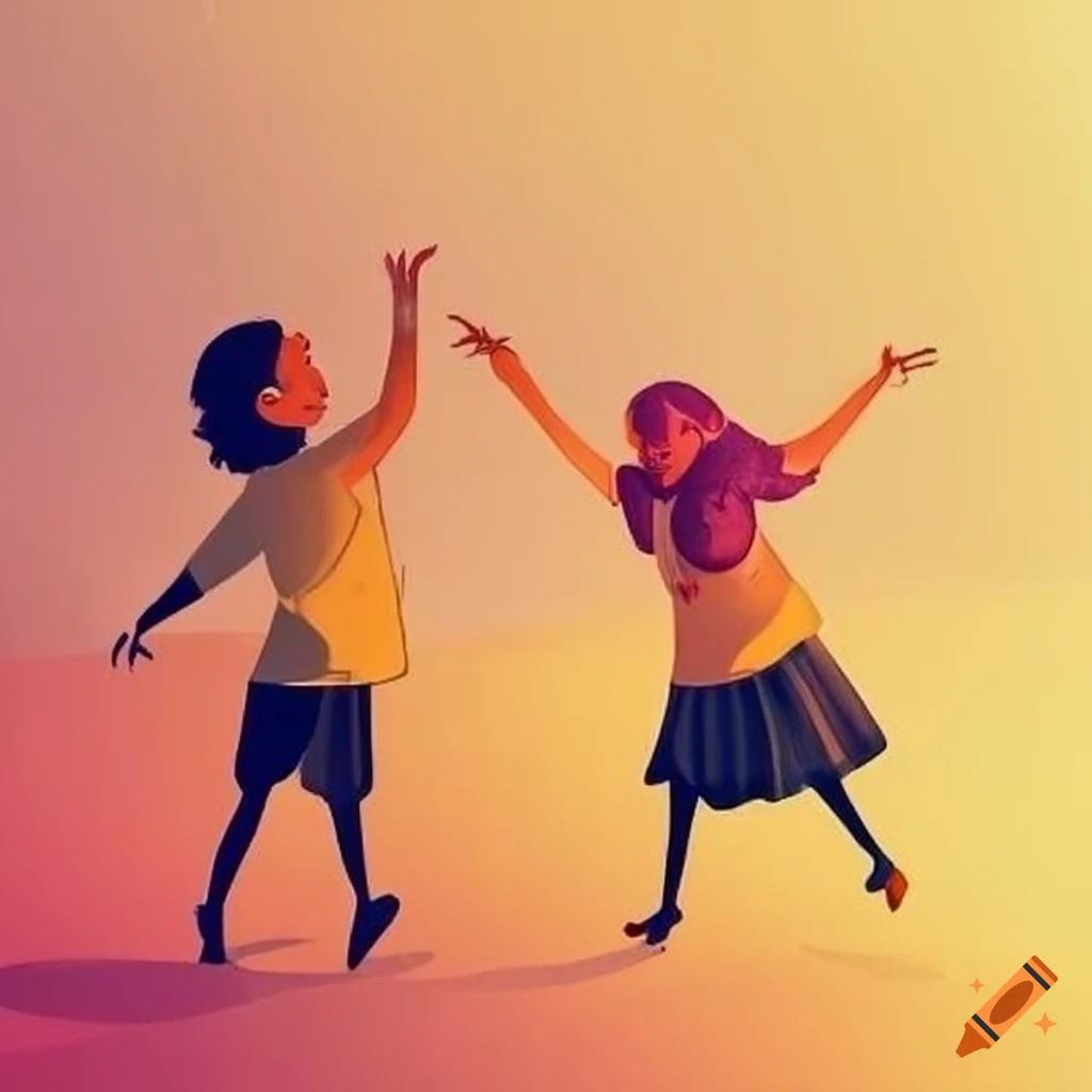 Image depicting friendship on Craiyon