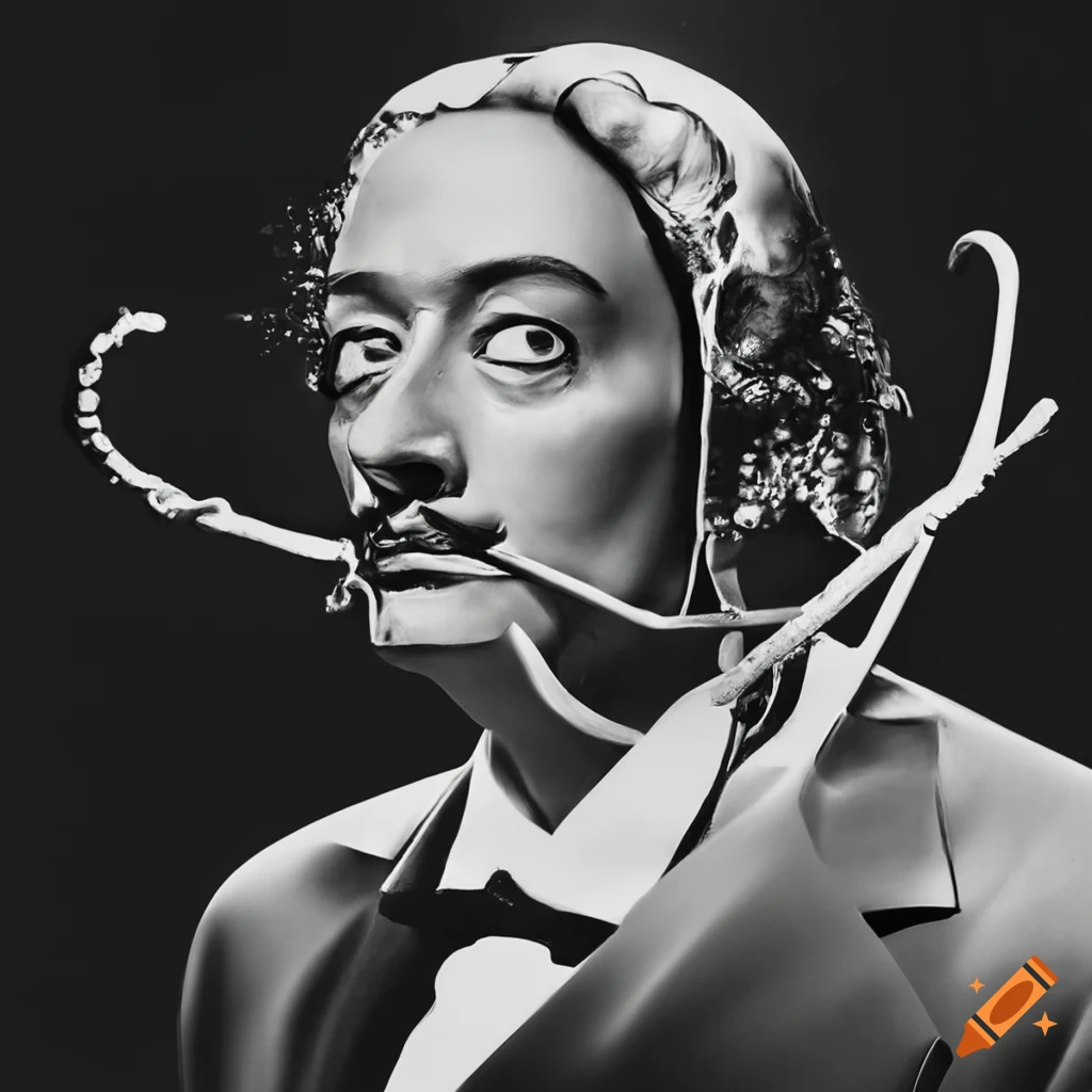 Advanced robotic surrealist artwork inspired by salvador dali on Craiyon