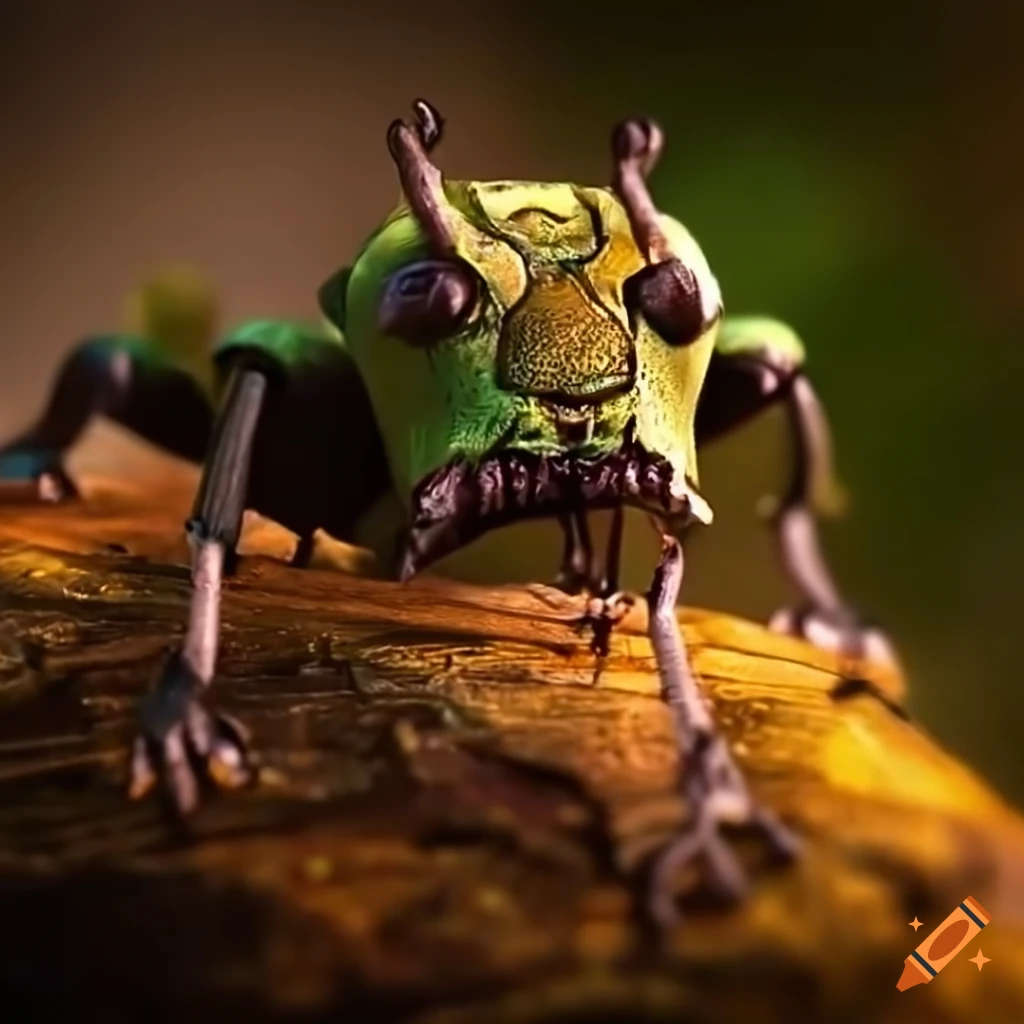 Goblin beetle in 4k resolution on Craiyon