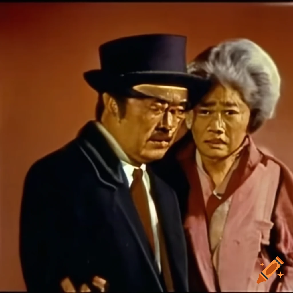 Promotional image for 1976 tibetan crime caper sitcom on Craiyon