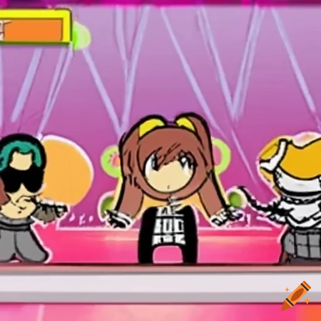 Rhythm heaven on Craiyon