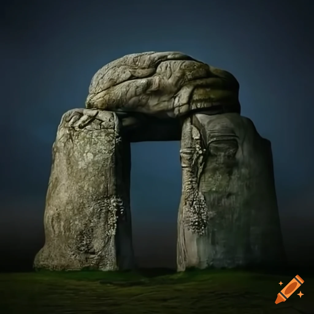 Intricately detailed stone circle inspired by outlander tv show on Craiyon