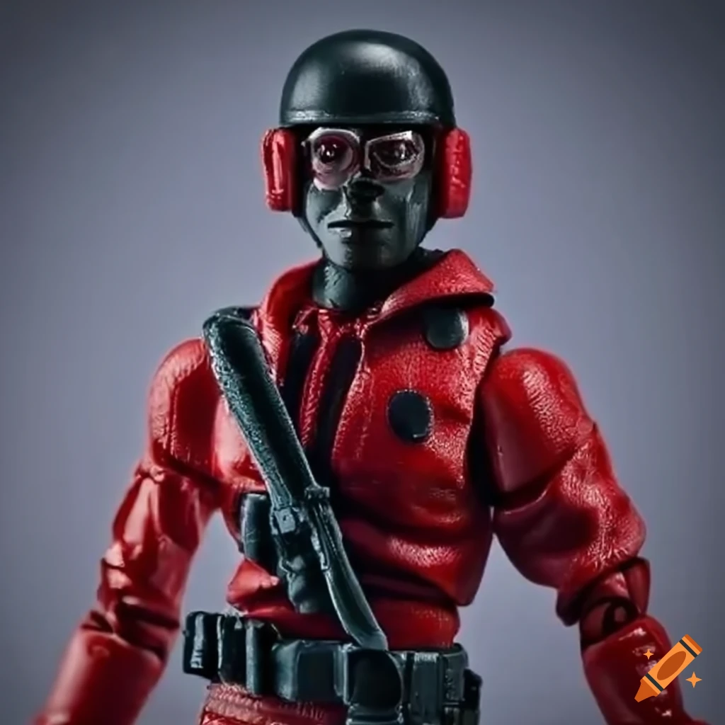Male G.I. Joe action figure code named Redline in high-resolution photo ...