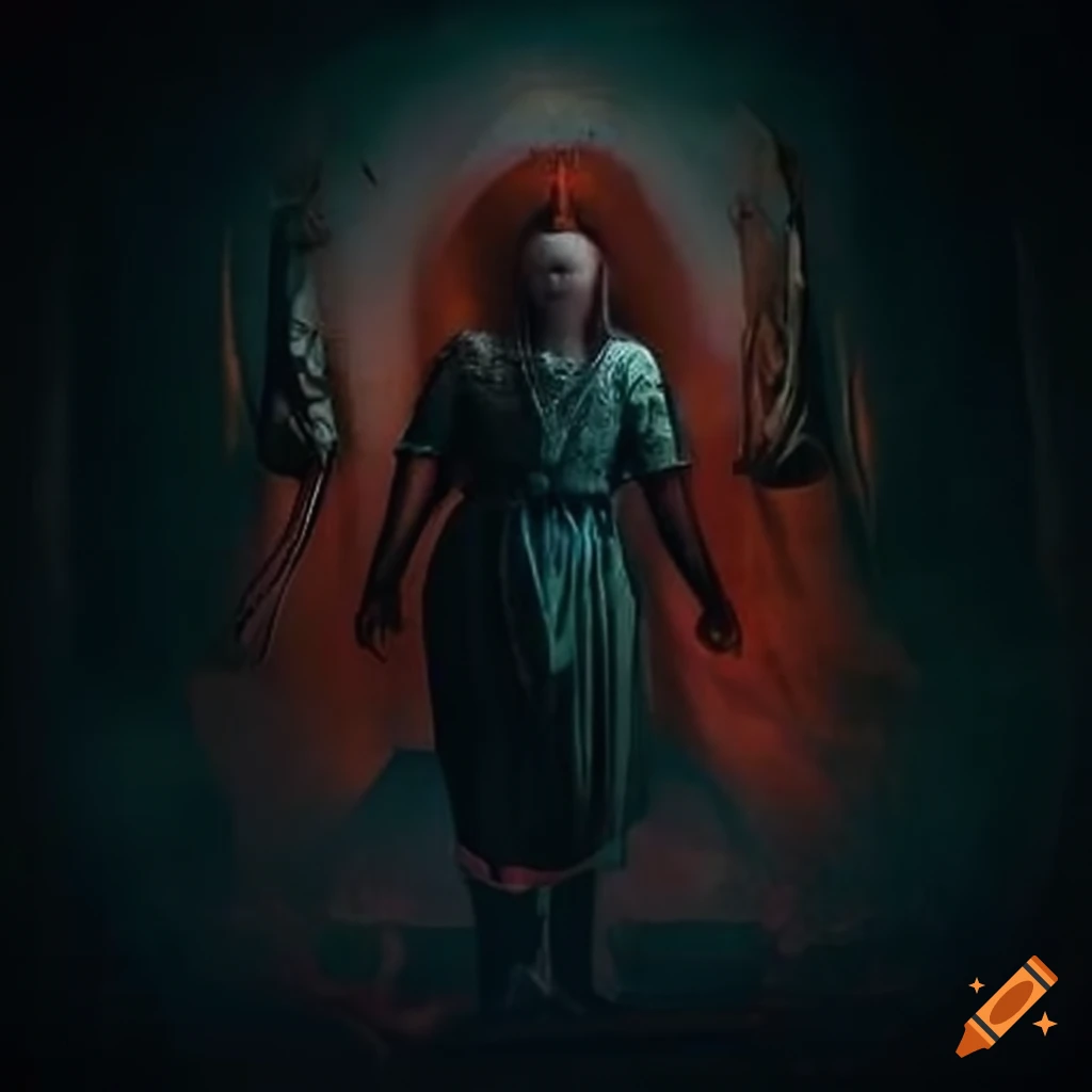 Artistic representation of 'everywhere at the end of time' on Craiyon