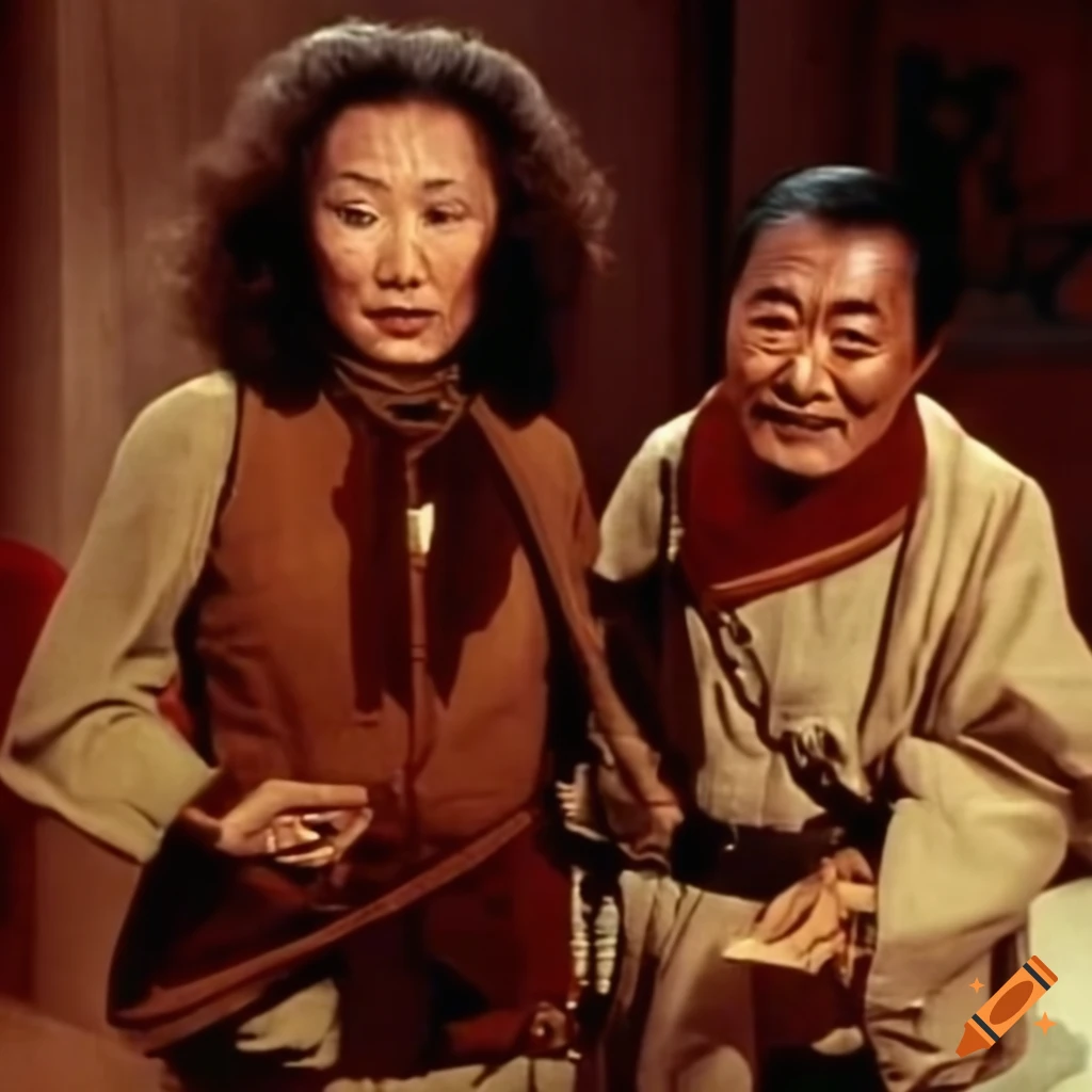 Promotional image for 1976 tibetan crime caper sitcom on Craiyon