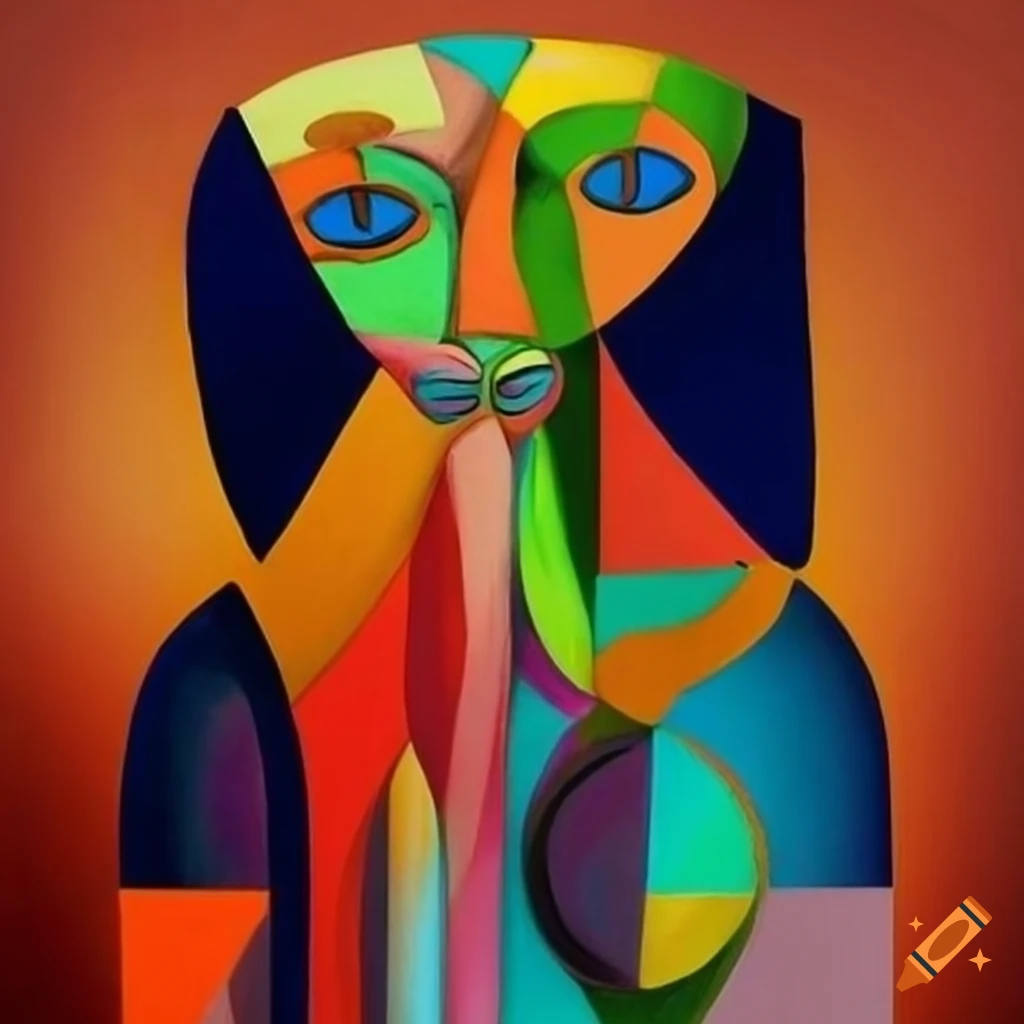 Abstract surrealism art with african influences by picasso on Craiyon