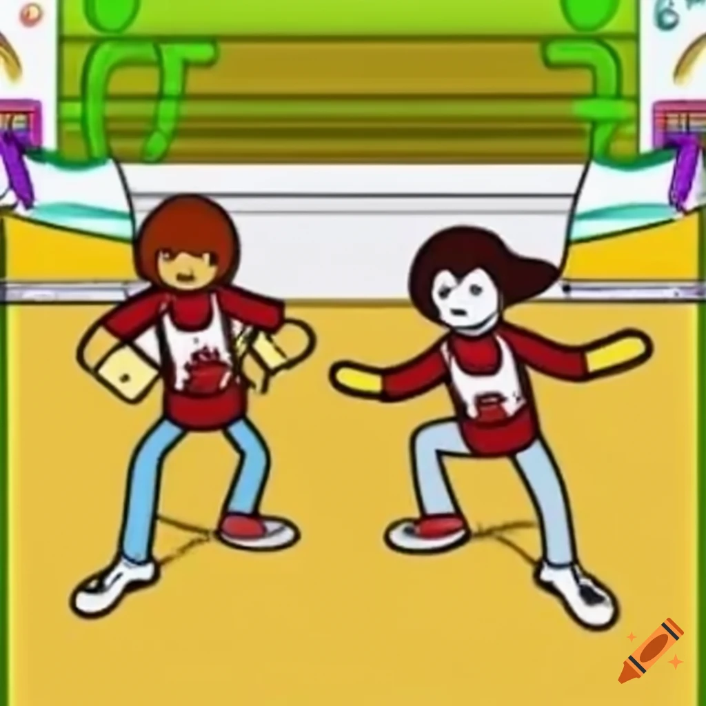 Rhythm heaven on Craiyon