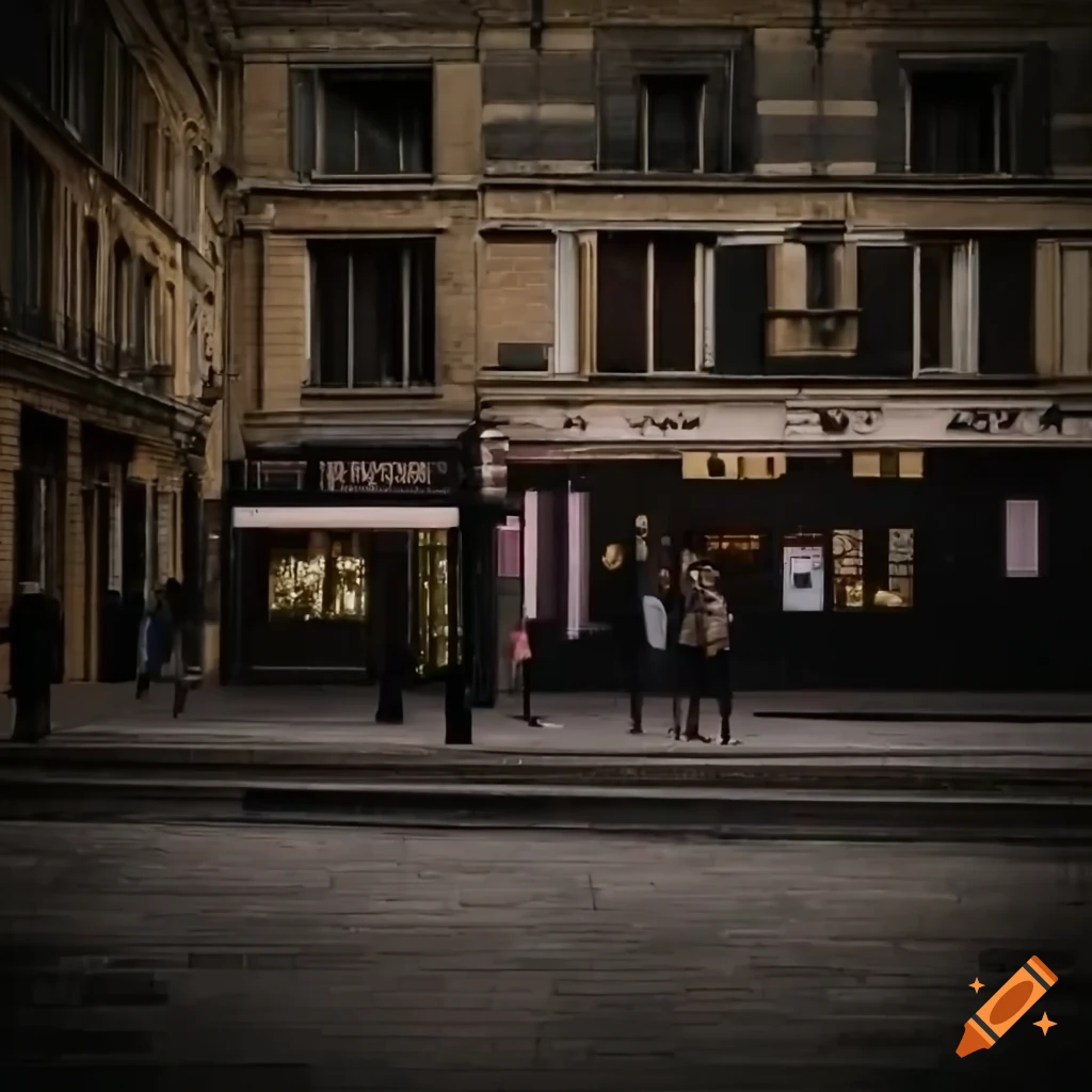 Le quarter de barbès in paris on Craiyon