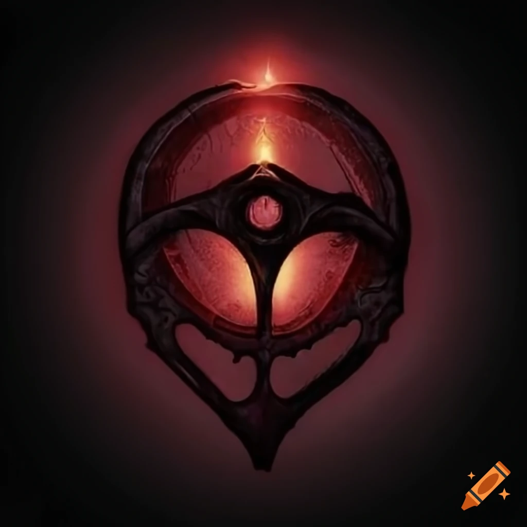 Dark fantasy symbol of magic on Craiyon