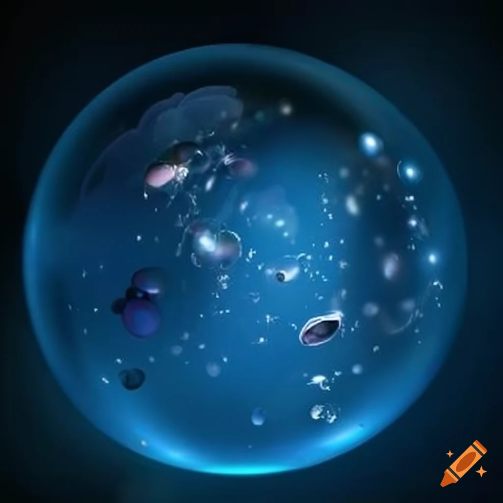 Concept of world inside a bubble on Craiyon