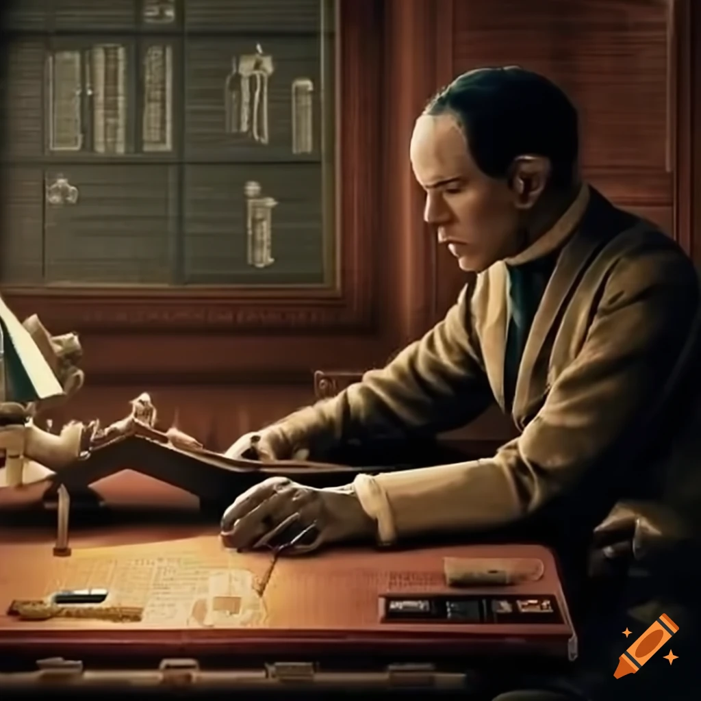 Morse code communication between dedicated telegraph operators in ...