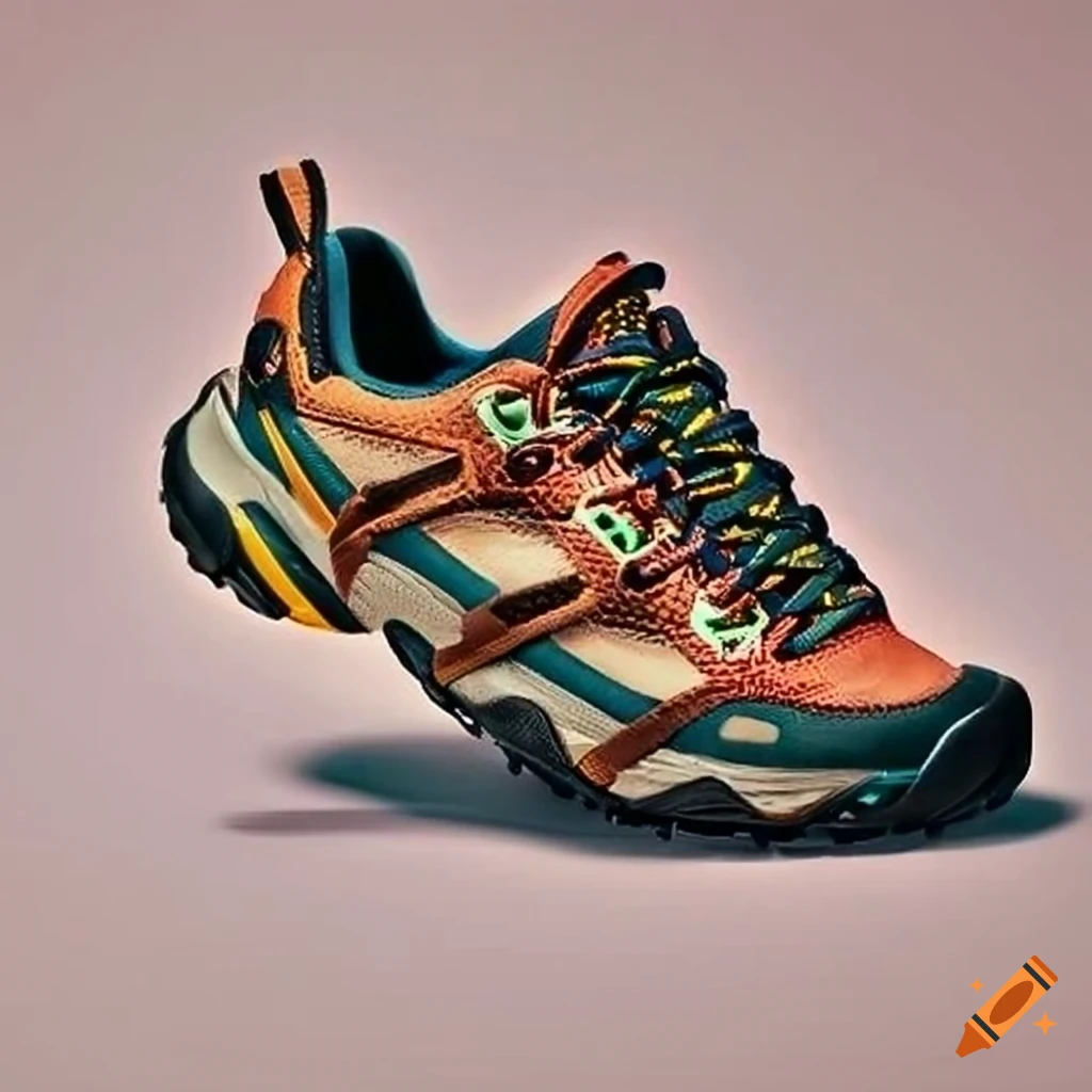 Merrell EverStride Pro shoe design for durability and toughness on Craiyon