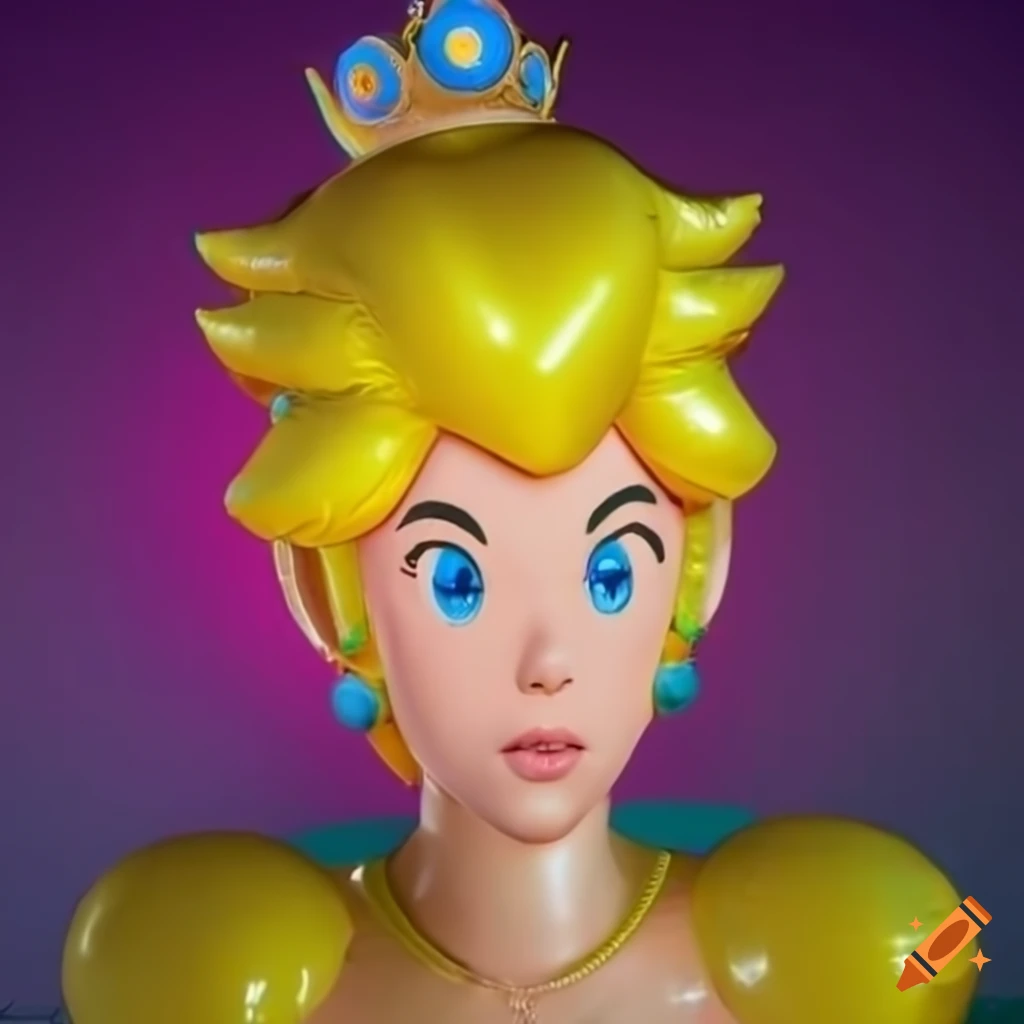 Unique fusion of justin bieber and princess peach characters in ...