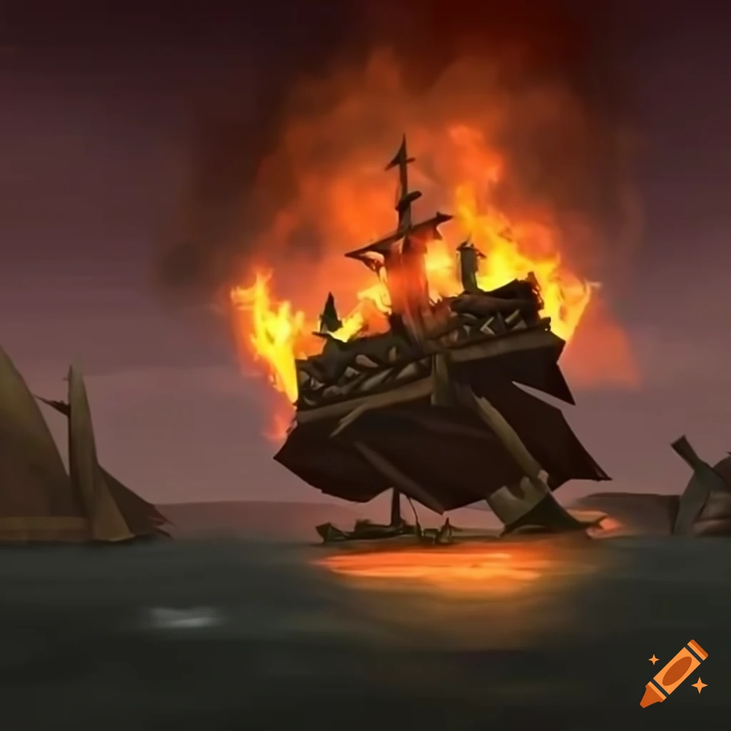 Old school RuneScape intense sailing battle with cannon fire effects on ...