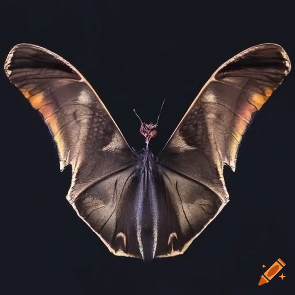 Bat with butterfly wings on Craiyon