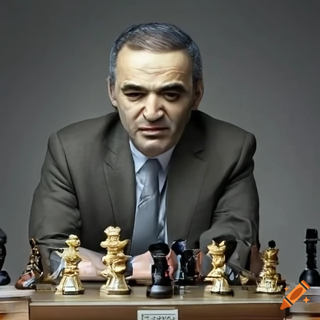 Garry kasparov on Craiyon
