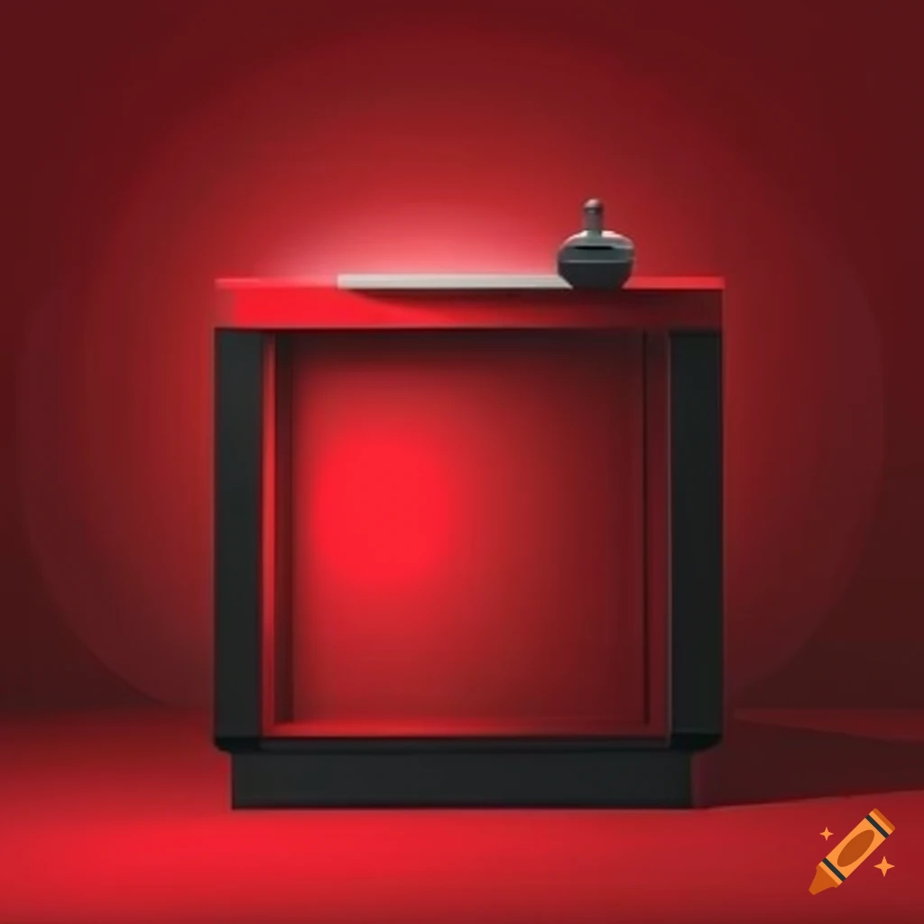 Red themed modern concept on Craiyon