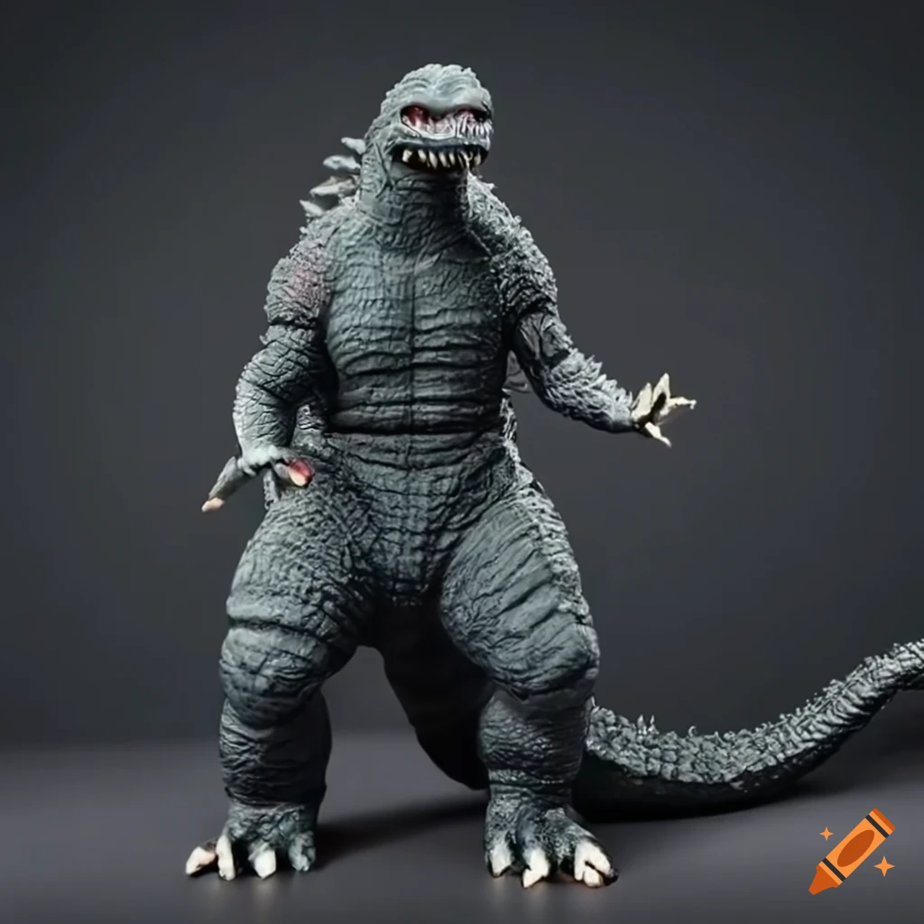 Showa era godzilla on Craiyon