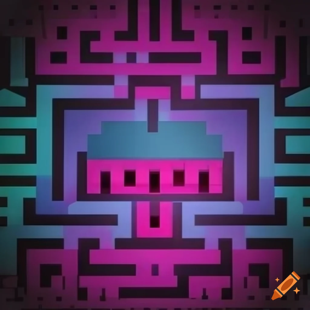 Space invaders text with cool background on Craiyon