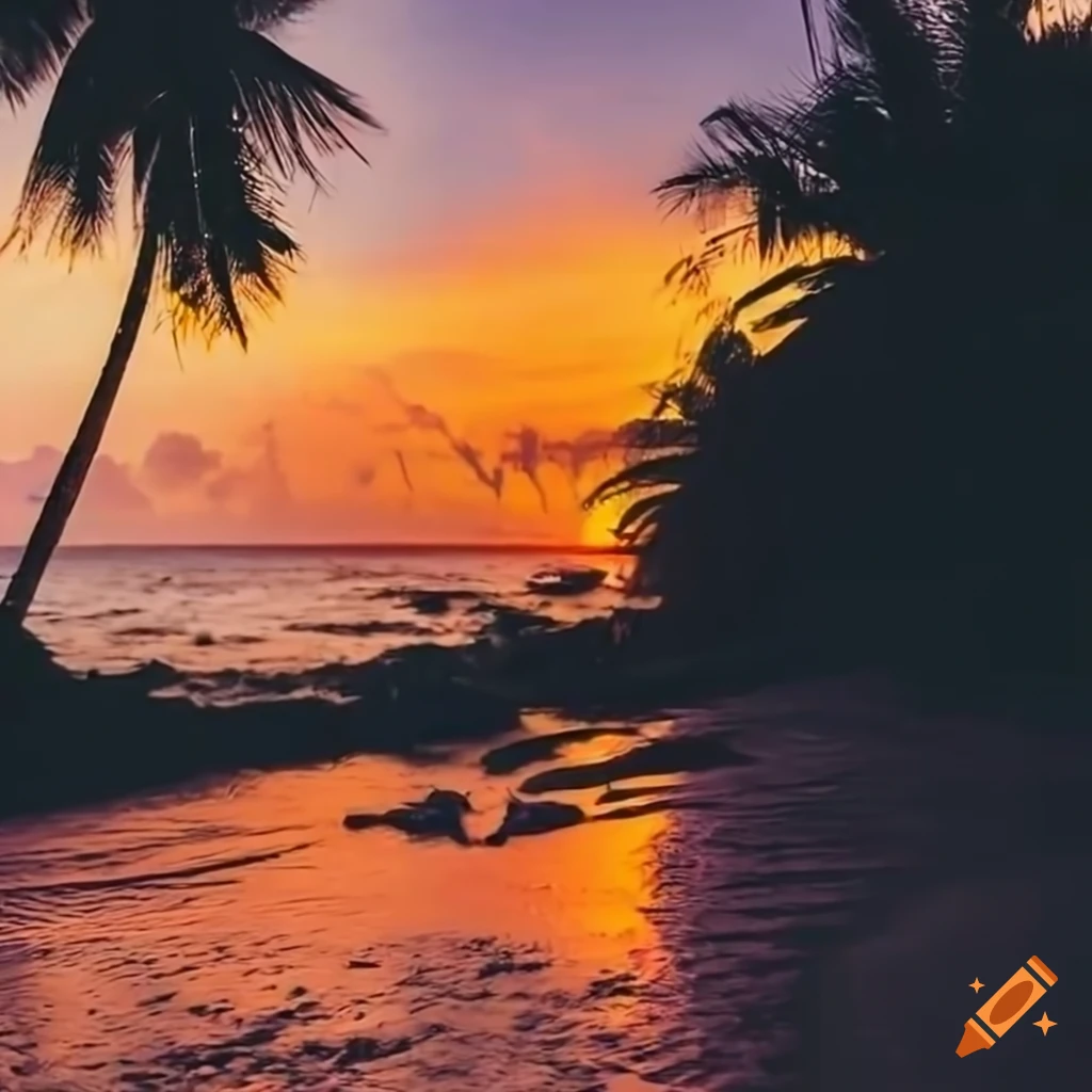 Tulum vibes on Craiyon