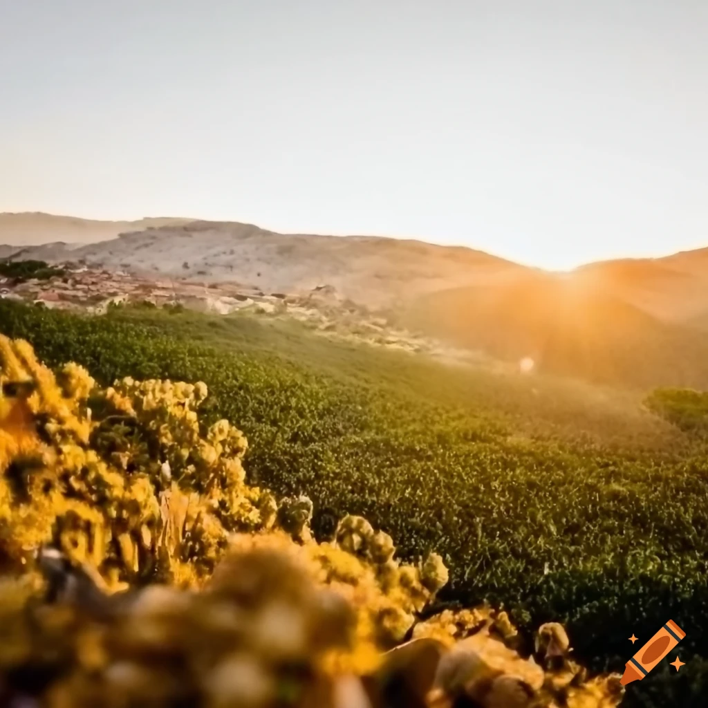 Inspiring view of castelbuono, sicilia countryside on Craiyon