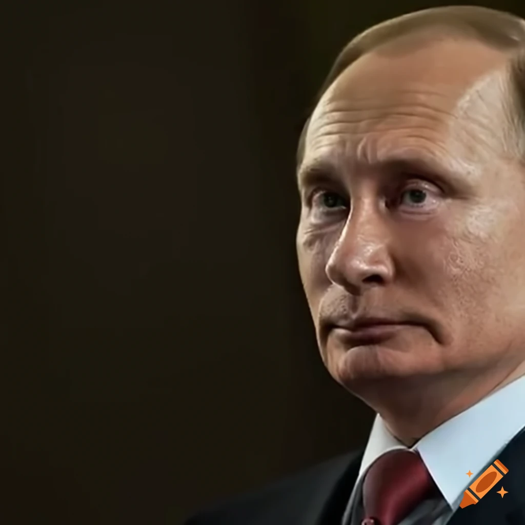 Portrait of vladimir putin on Craiyon