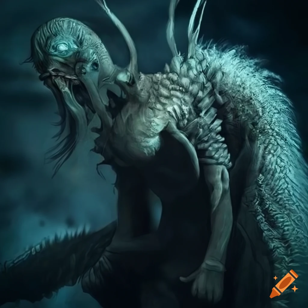 Stunning fantasy artwork of a mythical creature in intricate detail on Craiyon