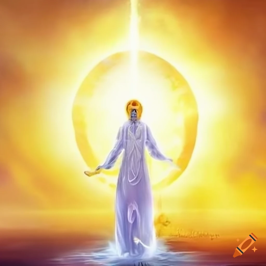 God of light concept on Craiyon