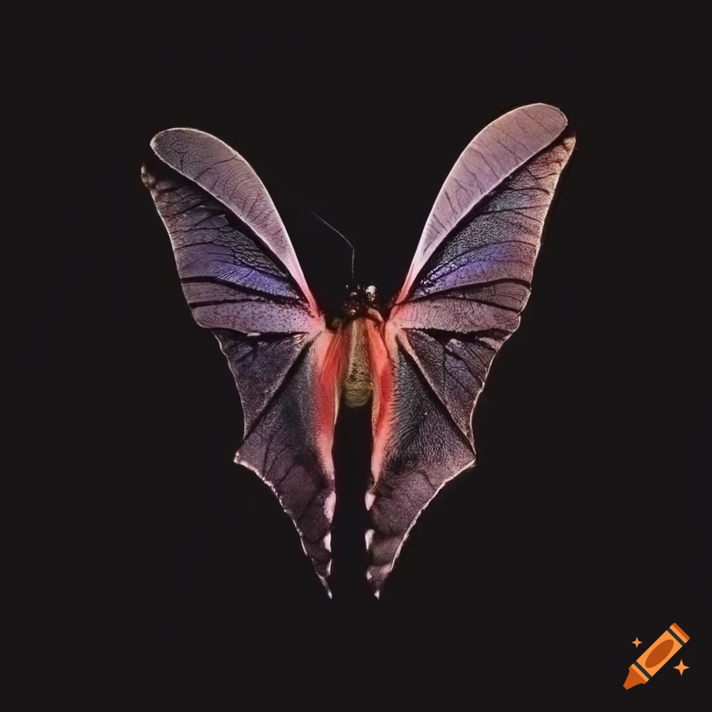 Bat with butterfly wings on Craiyon