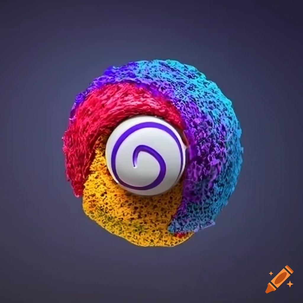 Curveball logo made of letters kb on Craiyon