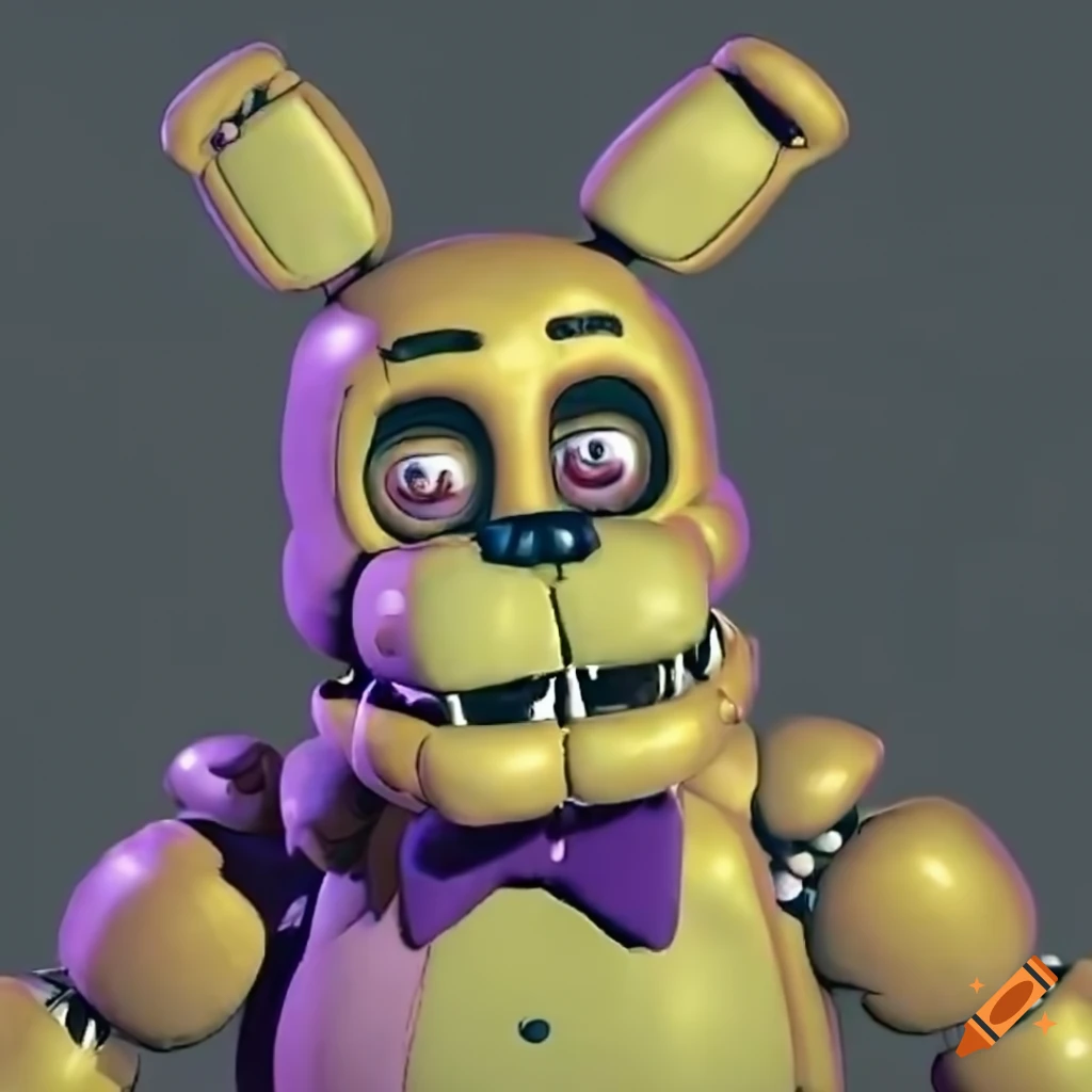 Spring Bonnie full body view on Craiyon