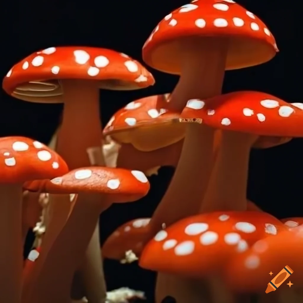 Mushroom computer on Craiyon