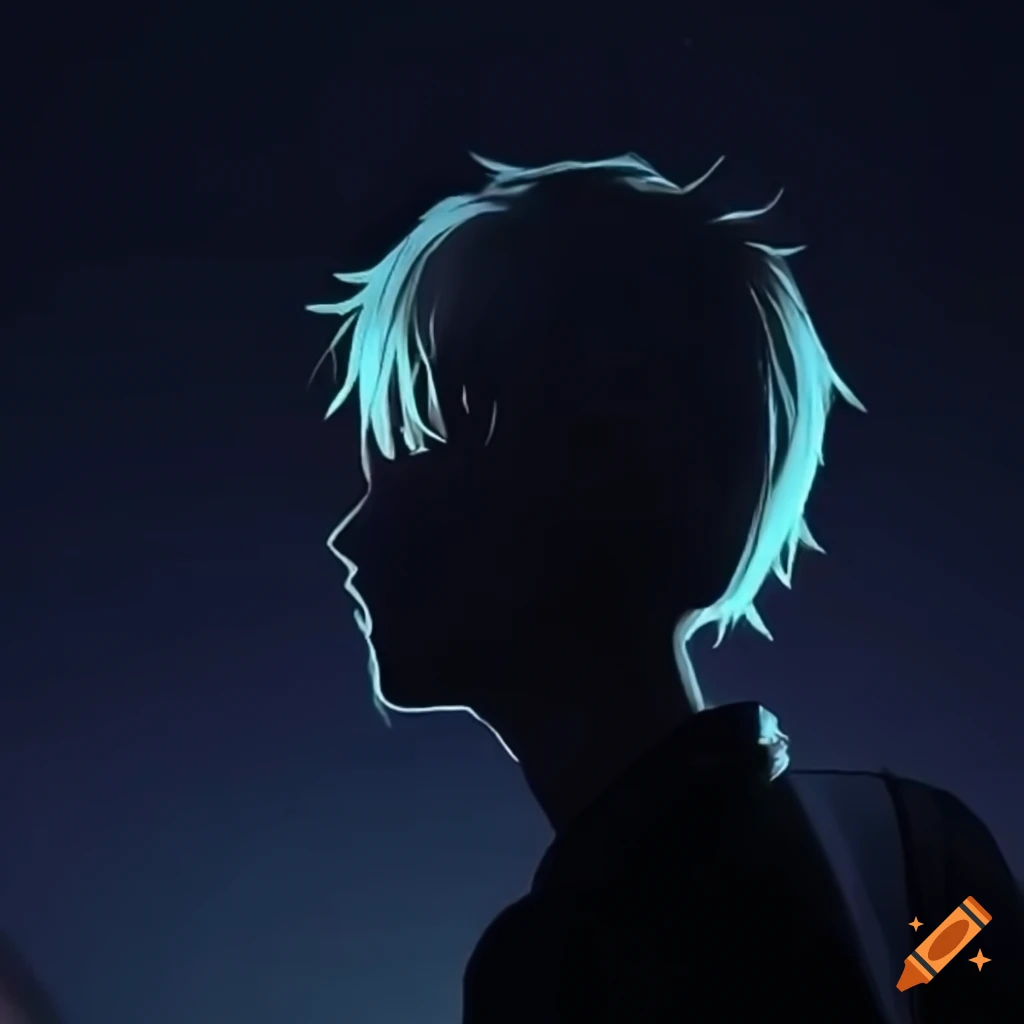 Anime profile picture of an outgoing well-built guy on Craiyon