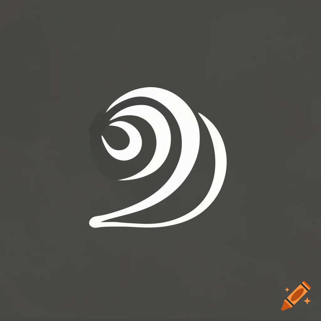 Minimalist black and white wind game icon in line art style on Craiyon