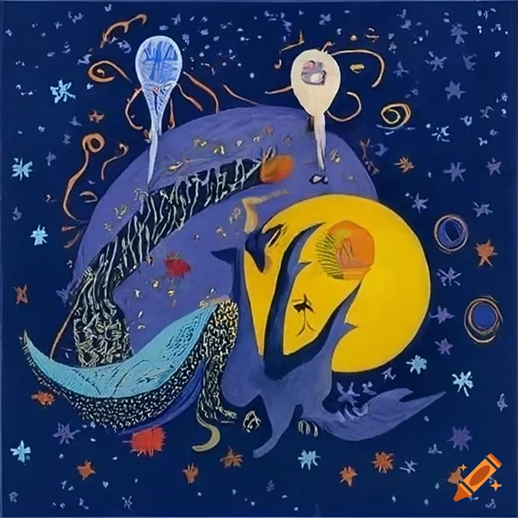 Serigraph art inspired by native salish, voodoo loa, and russian ...