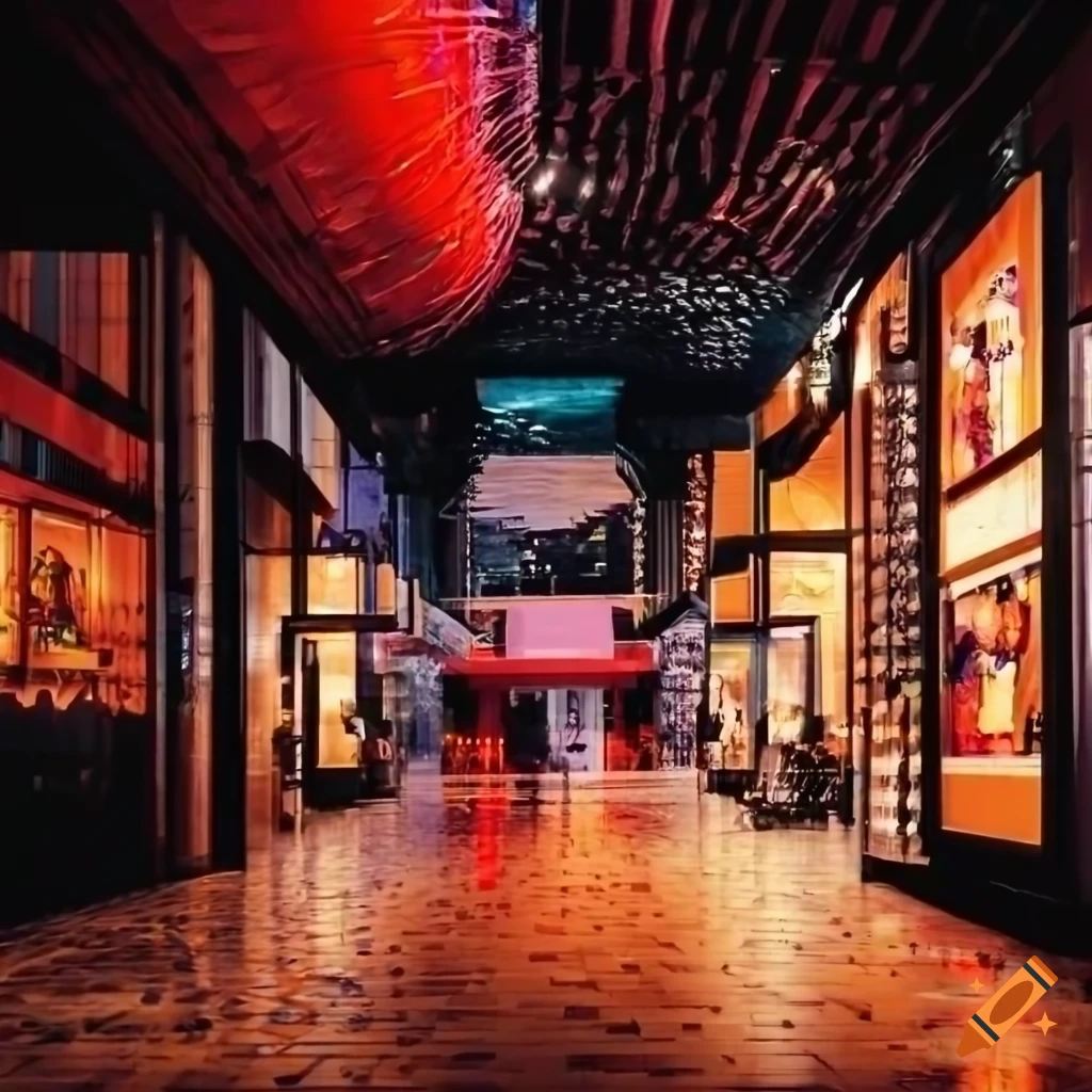 Siam square one exhibition hall on Craiyon