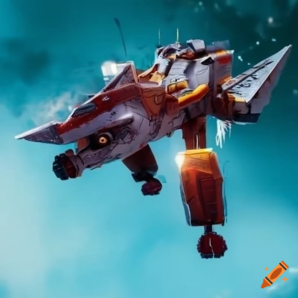 Wolf plane transformer on Craiyon