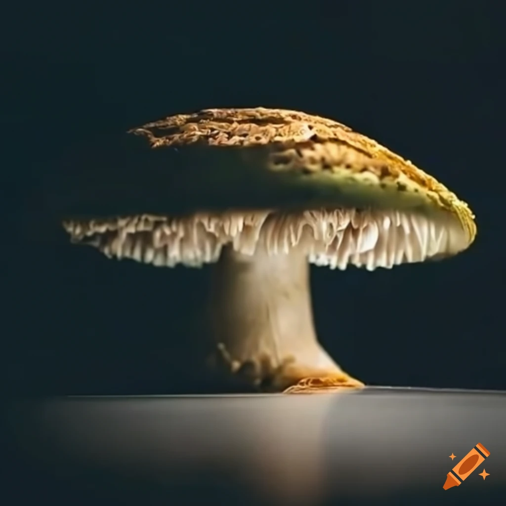 Mushroom laptop on Craiyon