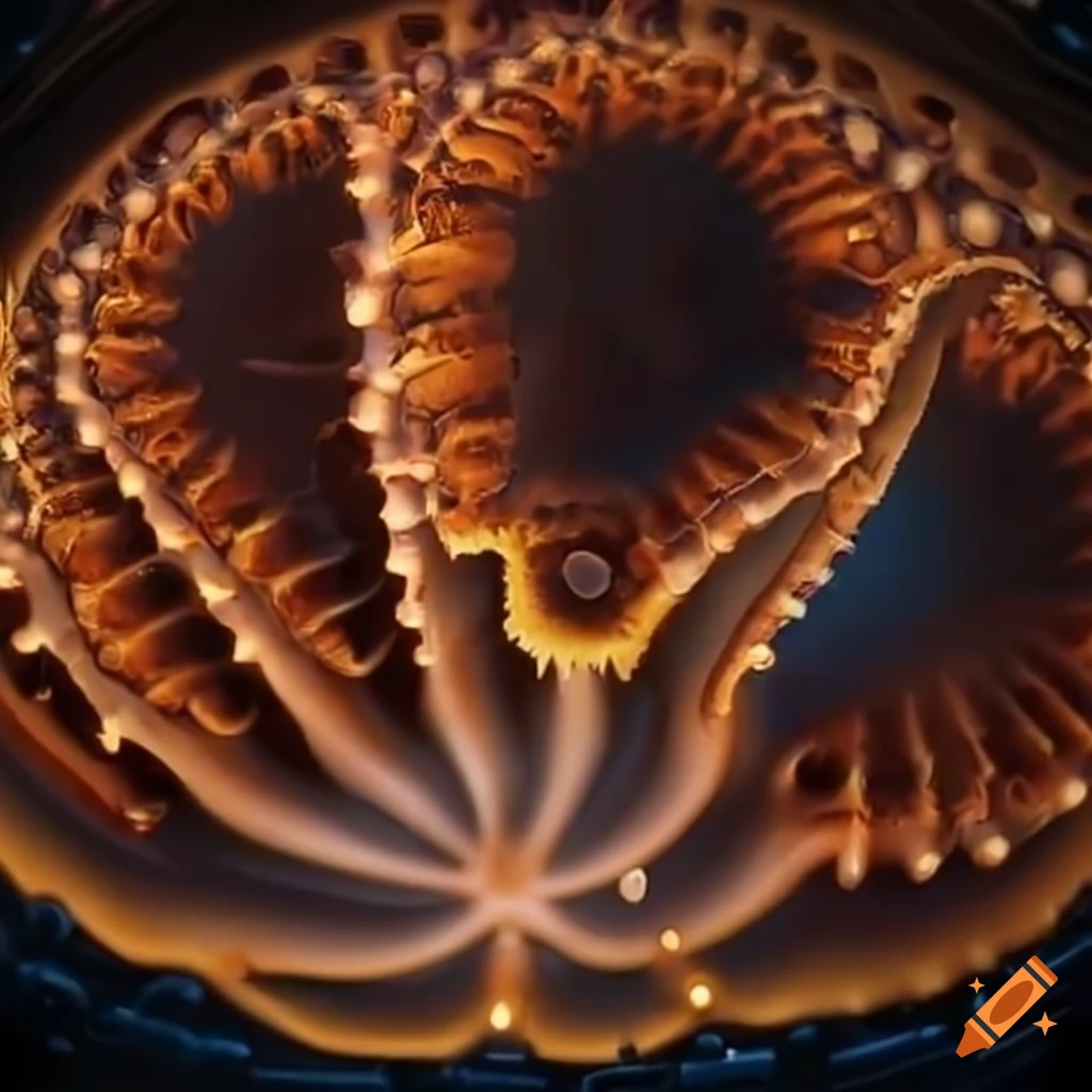 Quantum computer made of mushroom on Craiyon