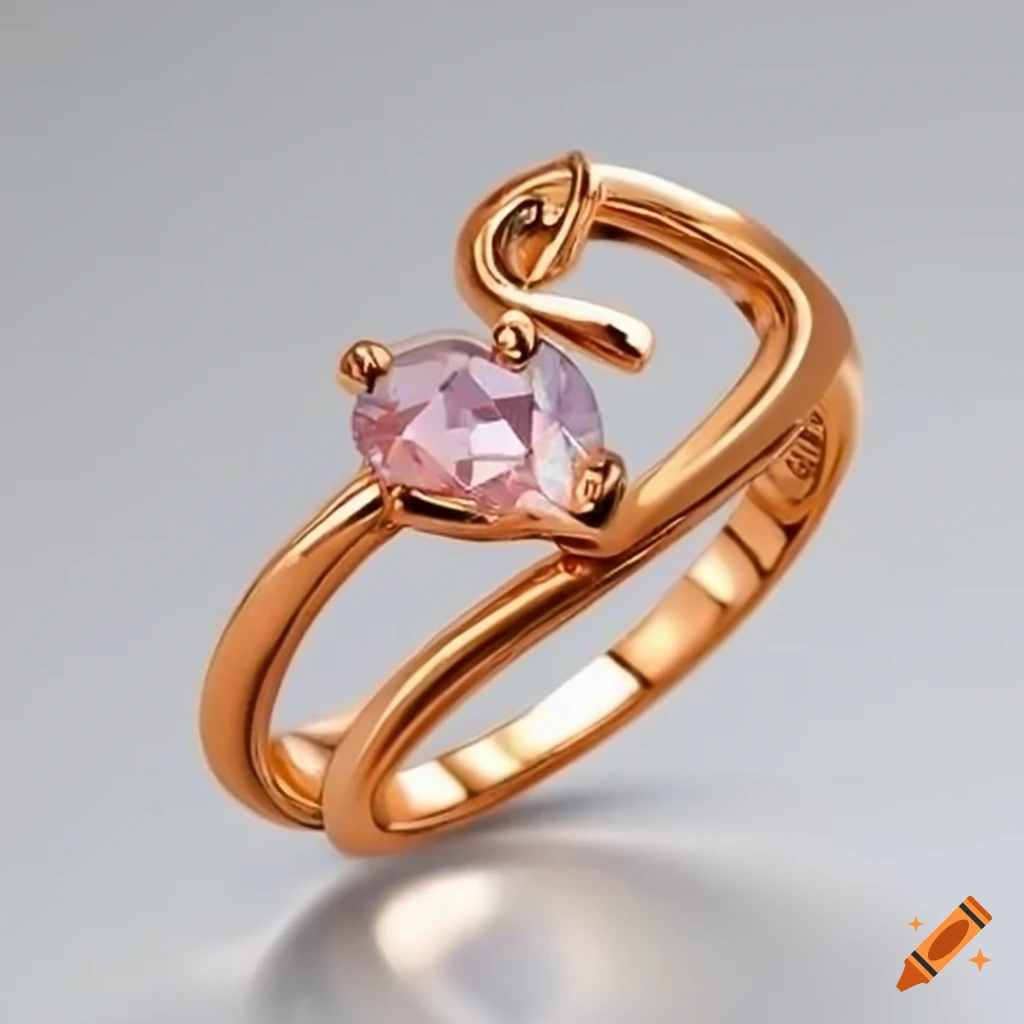 Delicate and elegant fancy ring on Craiyon