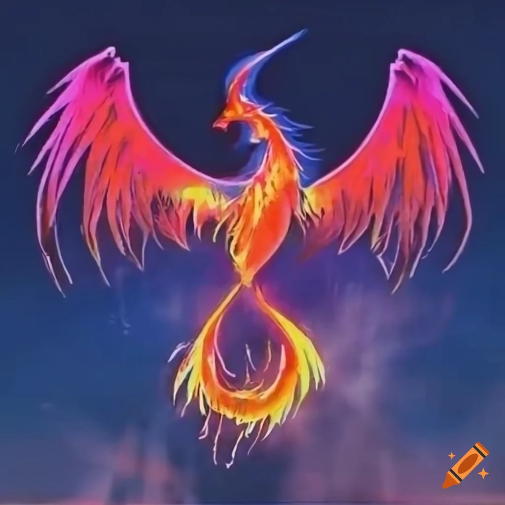 Phoenix profile picture for youtube on Craiyon