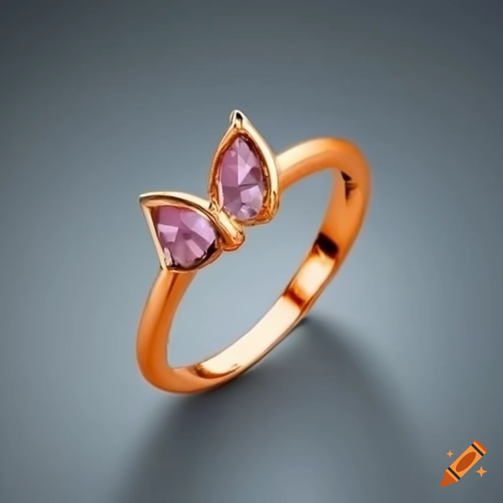 Fancy delicate elegant ring on Craiyon