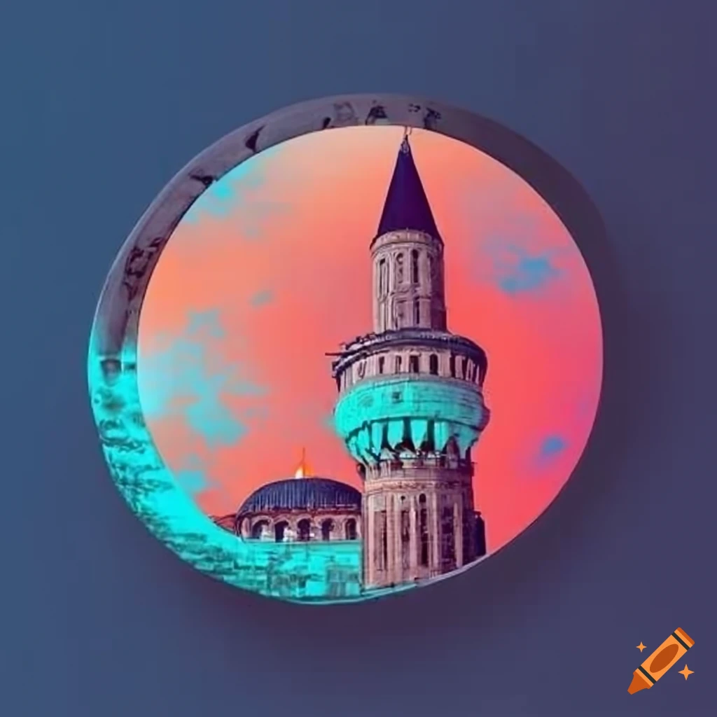 Highlight round icon for trips in istanbul on Craiyon